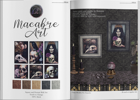 Second Life Marketplace - [QE Home] Macabre Wall Art